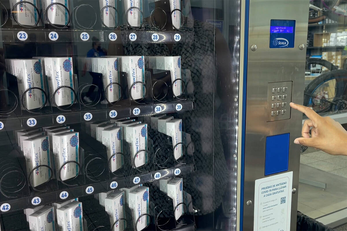 Las Vegas vending machines offer opioid OD reversal drug for free | Las ...