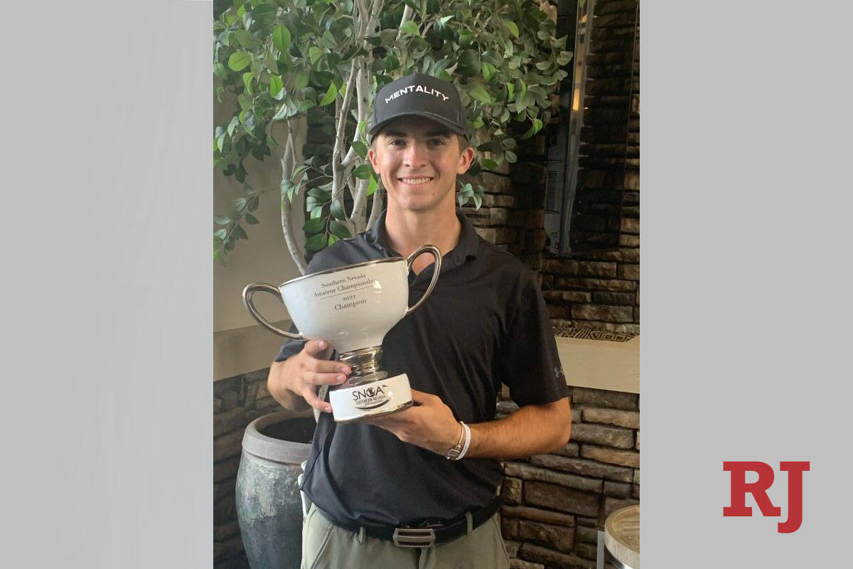 Jackson Parrish wins 2022 Southern Nevada Amateur golf tournament ...