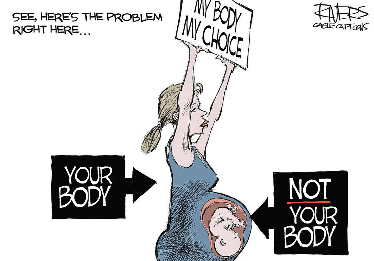 And here’s the problem with pro-abortion arguments | CARTOONS | Drawing ...