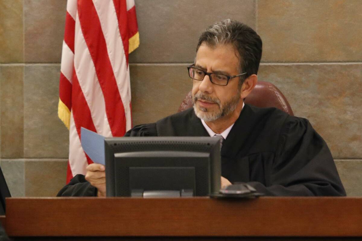 Judge Michael Villani retires from Clark County District Court | Las ...