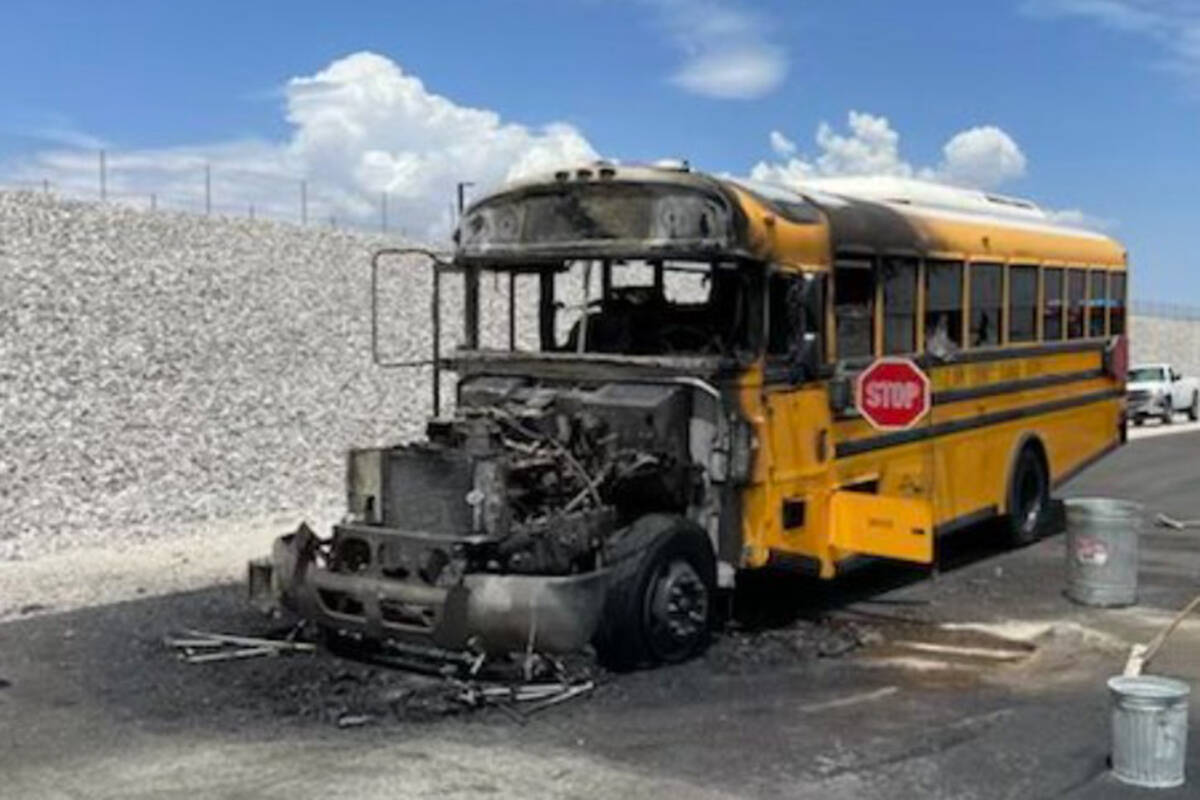 School Bus Fire Crash