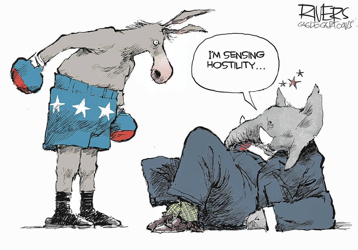 Democrats Vs Republicans Cartoon