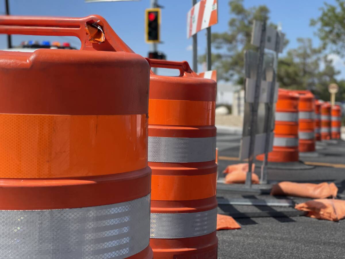 Road Construction Barrels