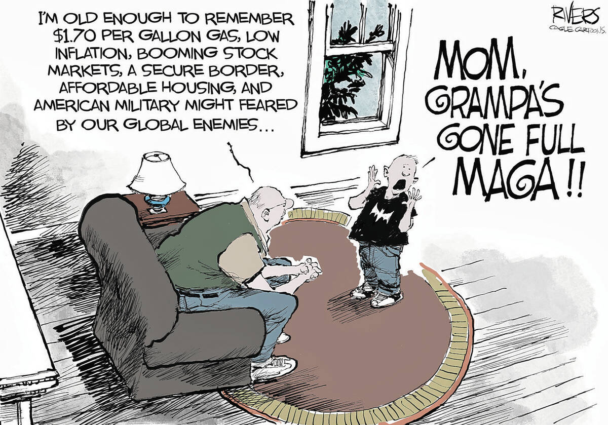 When Grandpa goes full MAGA | CARTOONS | Drawing Board | Opinion