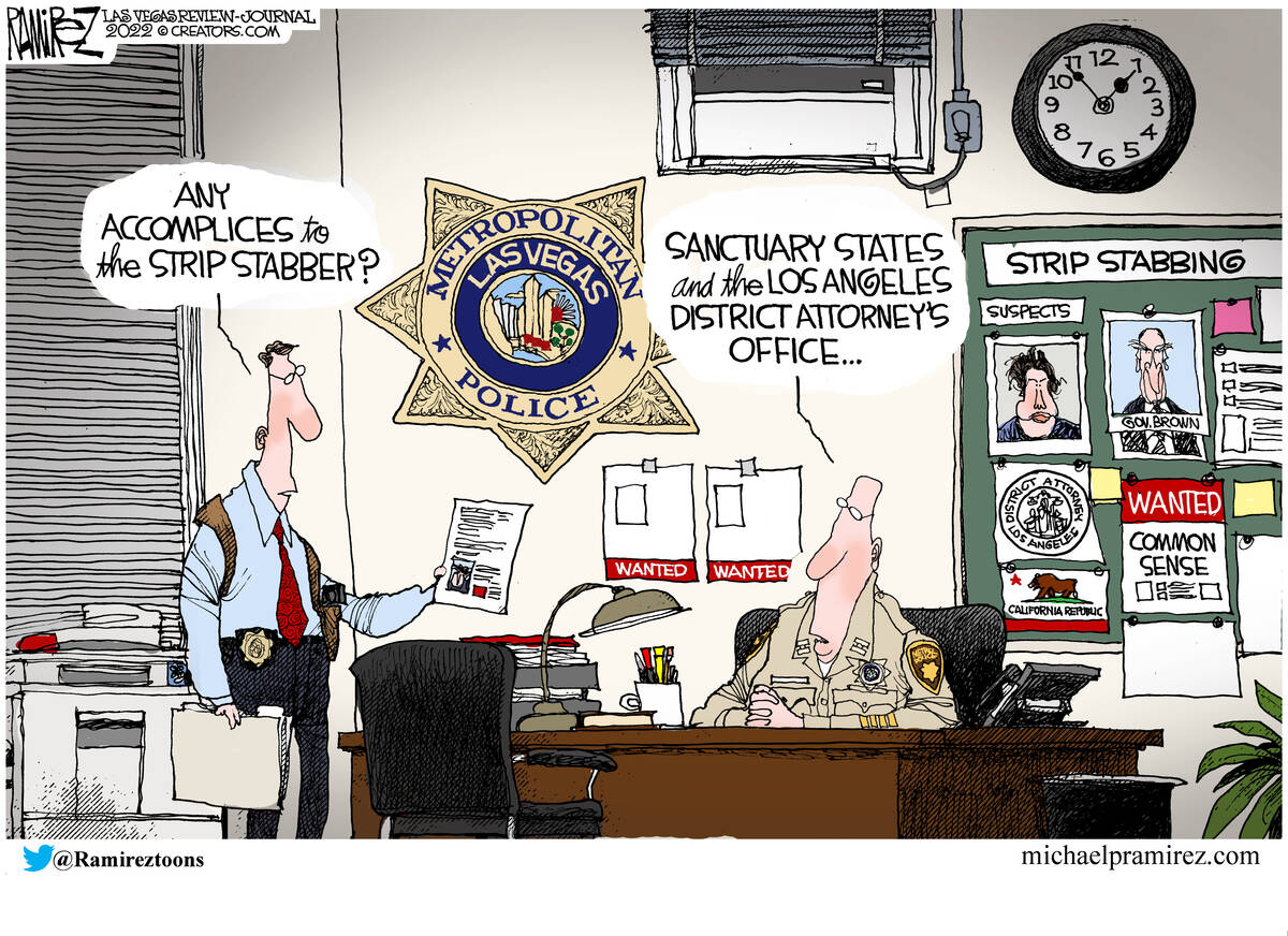 No consequences | CARTOON | Michael Ramirez | Opinion