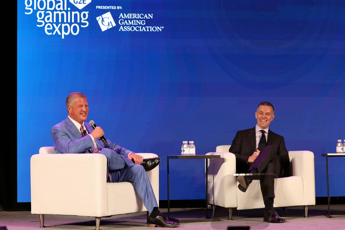 Gaming industry CEOs wary of future issues while celebrating Las Vegas ...