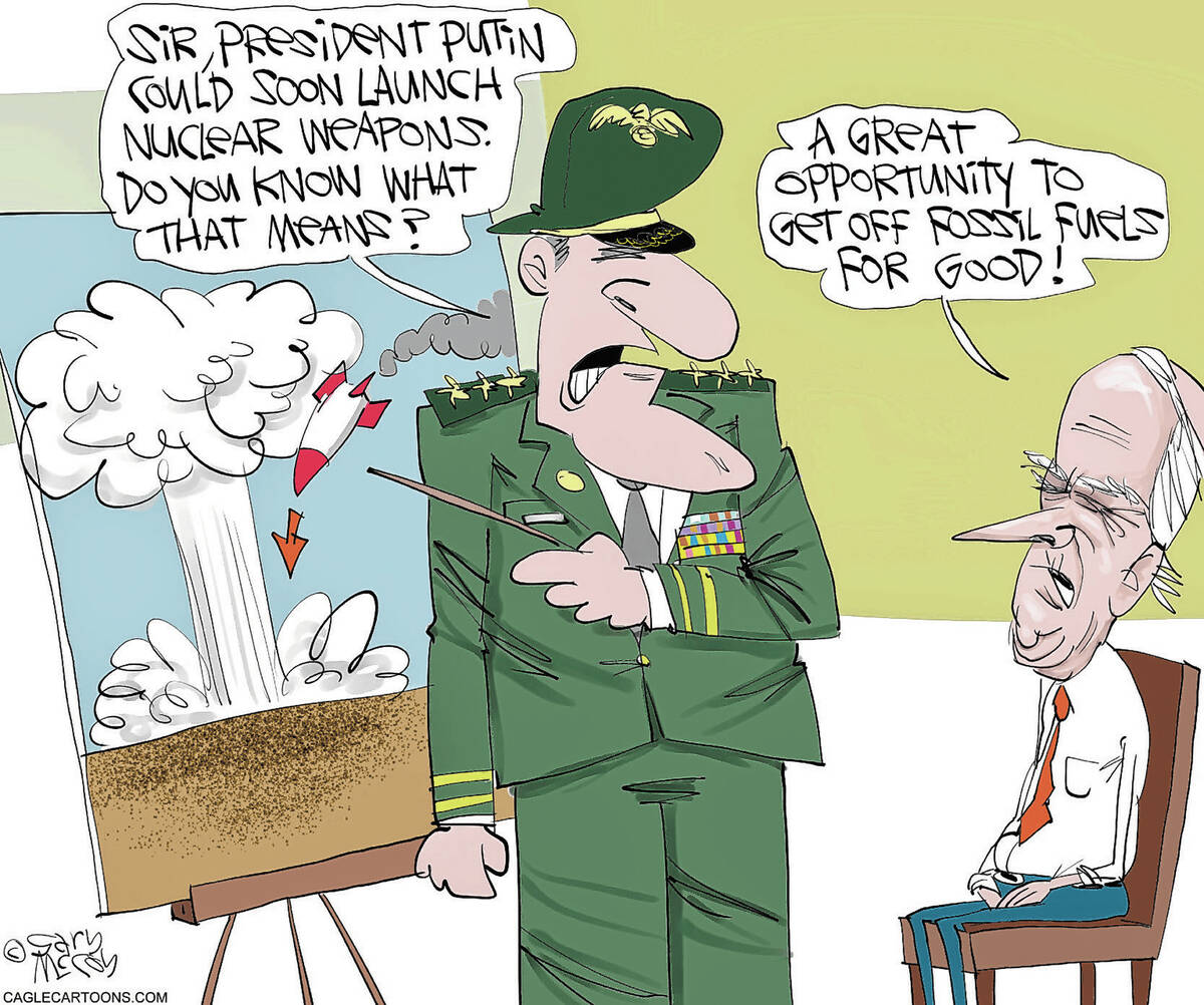 Biden finds the bright side in nuclear war | CARTOONS | Drawing Board ...