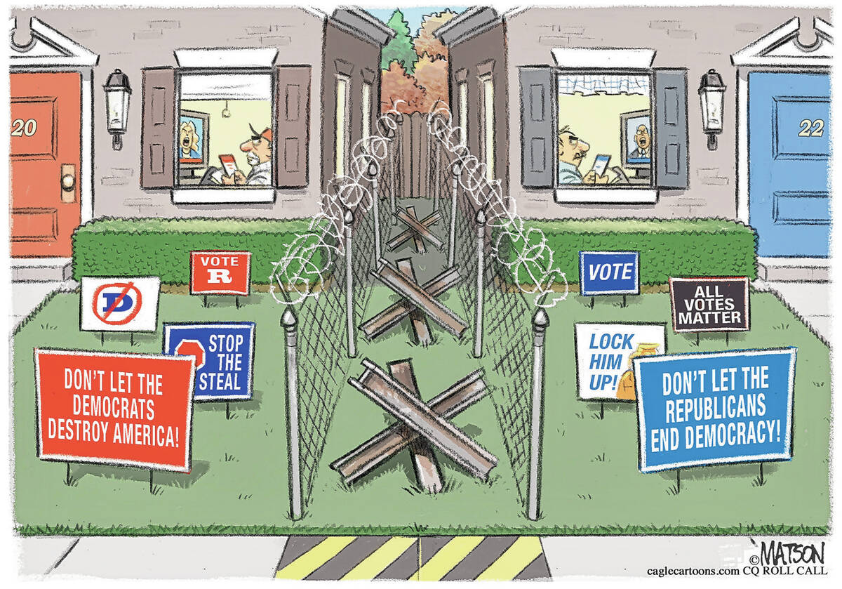 Why good fences make good neighbors | CARTOONS | Drawing Board | Opinion