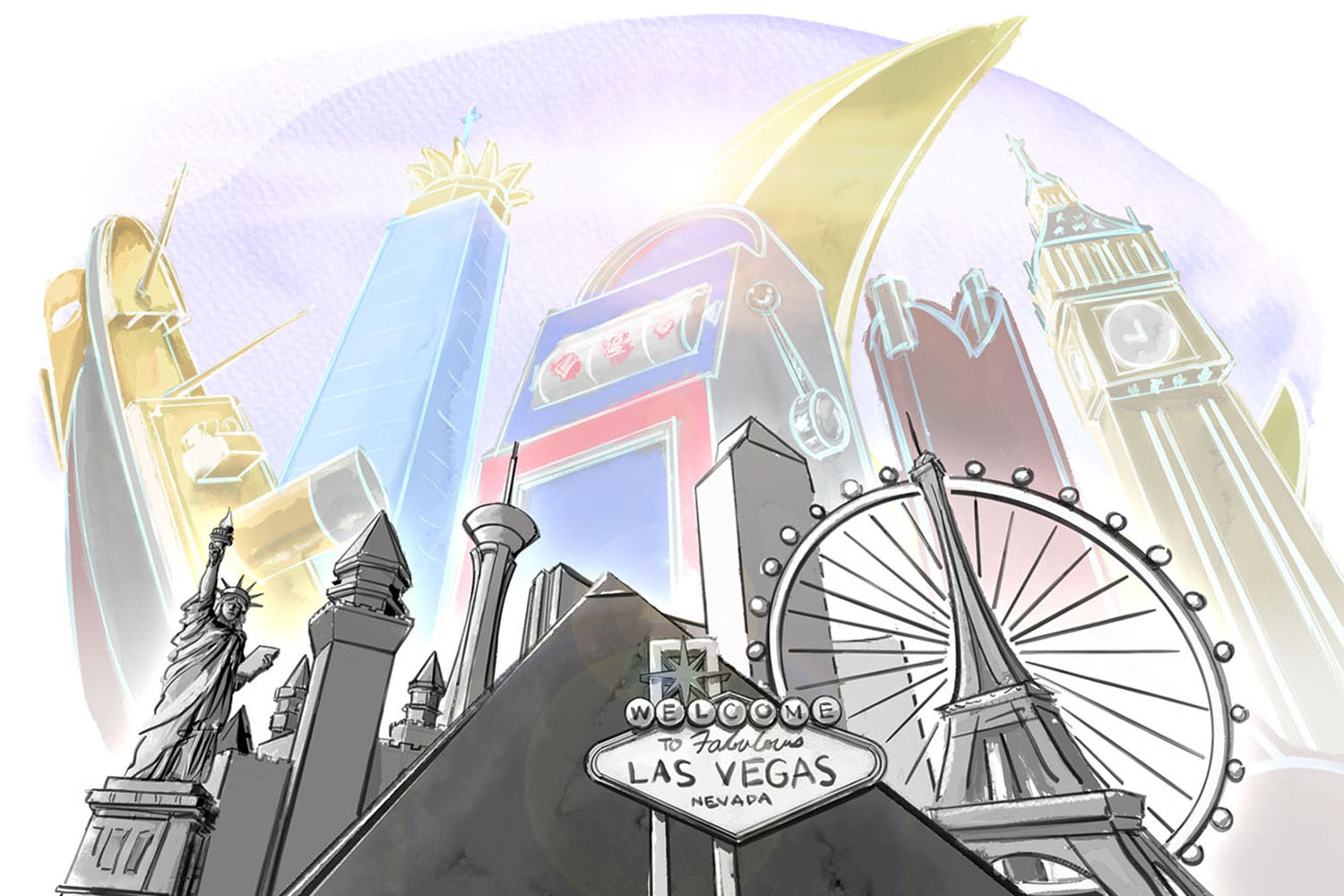 Las Vegas Strip casinos that were never built | The Strip | Local