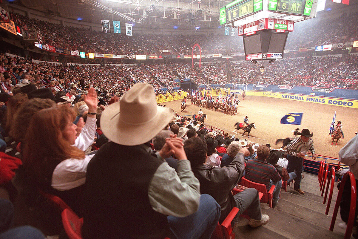 Look back: The history of NFR — PHOTOS | National Finals Rodeo | Sports ...