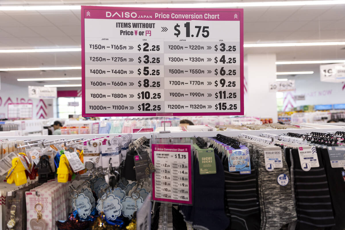 Daiso announces Henderson location | Las Vegas Review-Journal