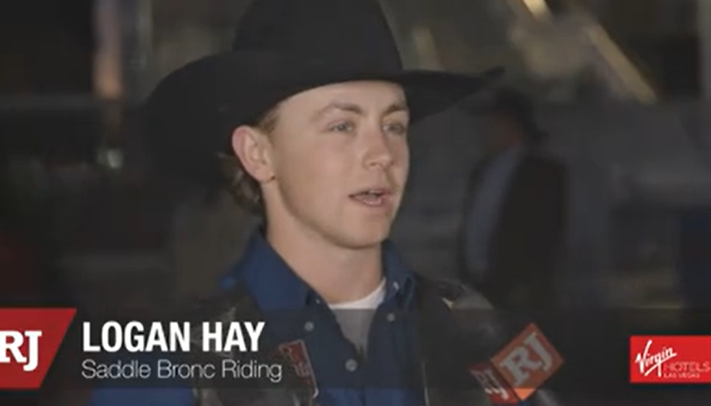 Saddle bronc rider Logan Hay joins us for NFR Live at 4:45 | National ...
