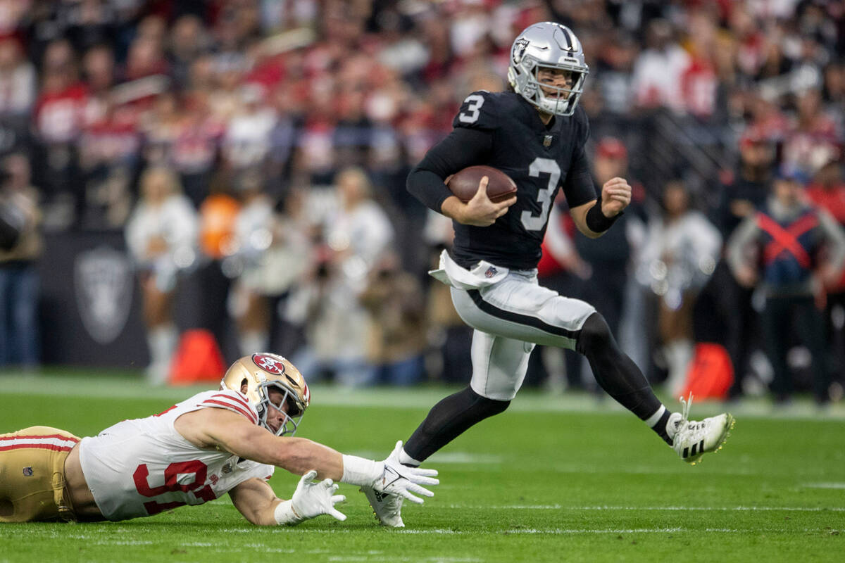 Raiders’ Jarrett Stidham shows ability to adjust on the run | Raiders News | Sports