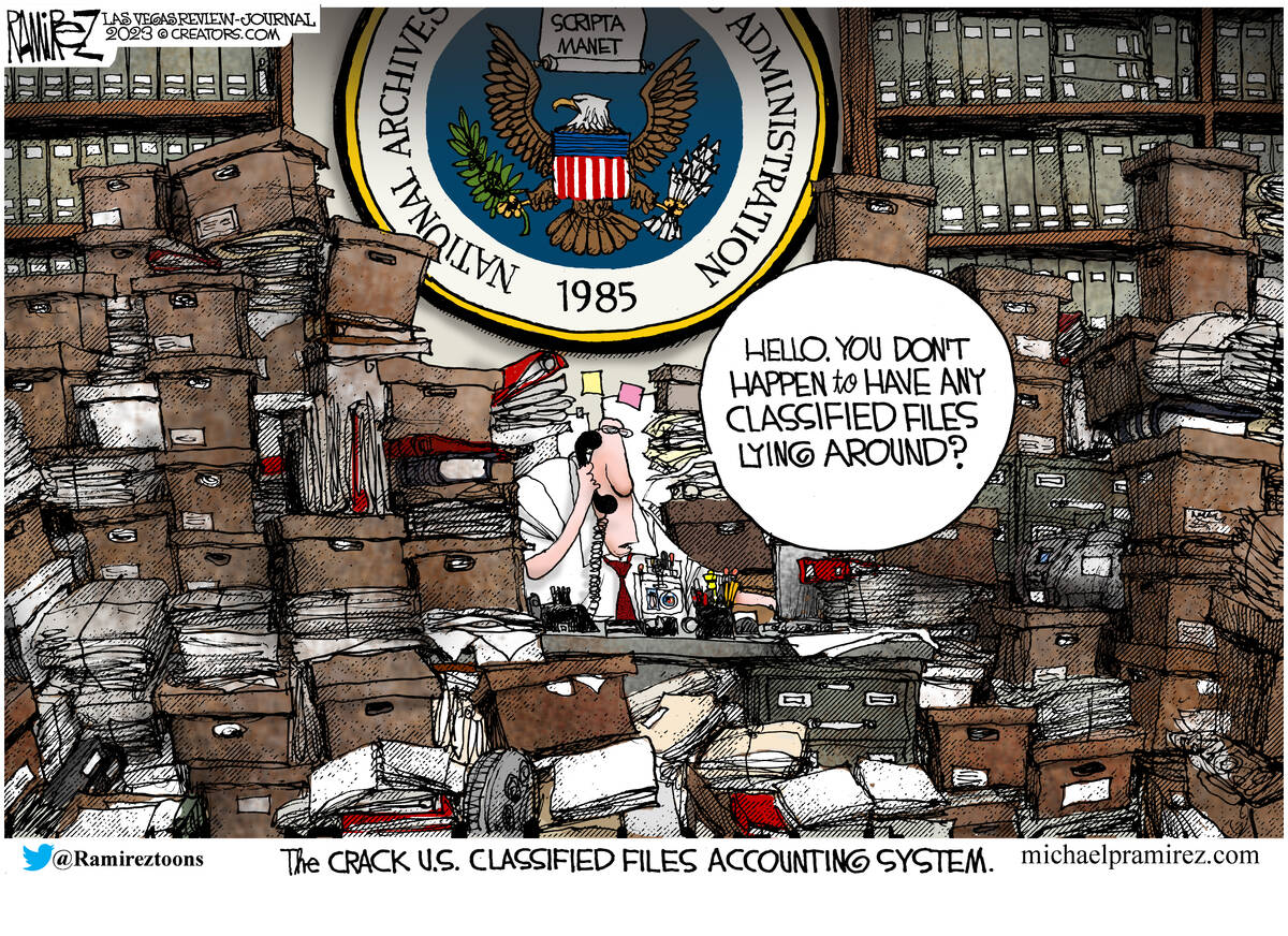 Chain of command | CARTOON | Michael Ramirez | Opinion