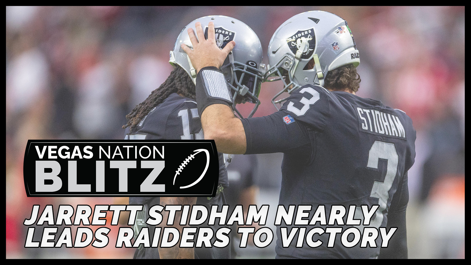 Jarrett Stidham nearly leads Raiders to victory — Vegas Nation Blitz ...