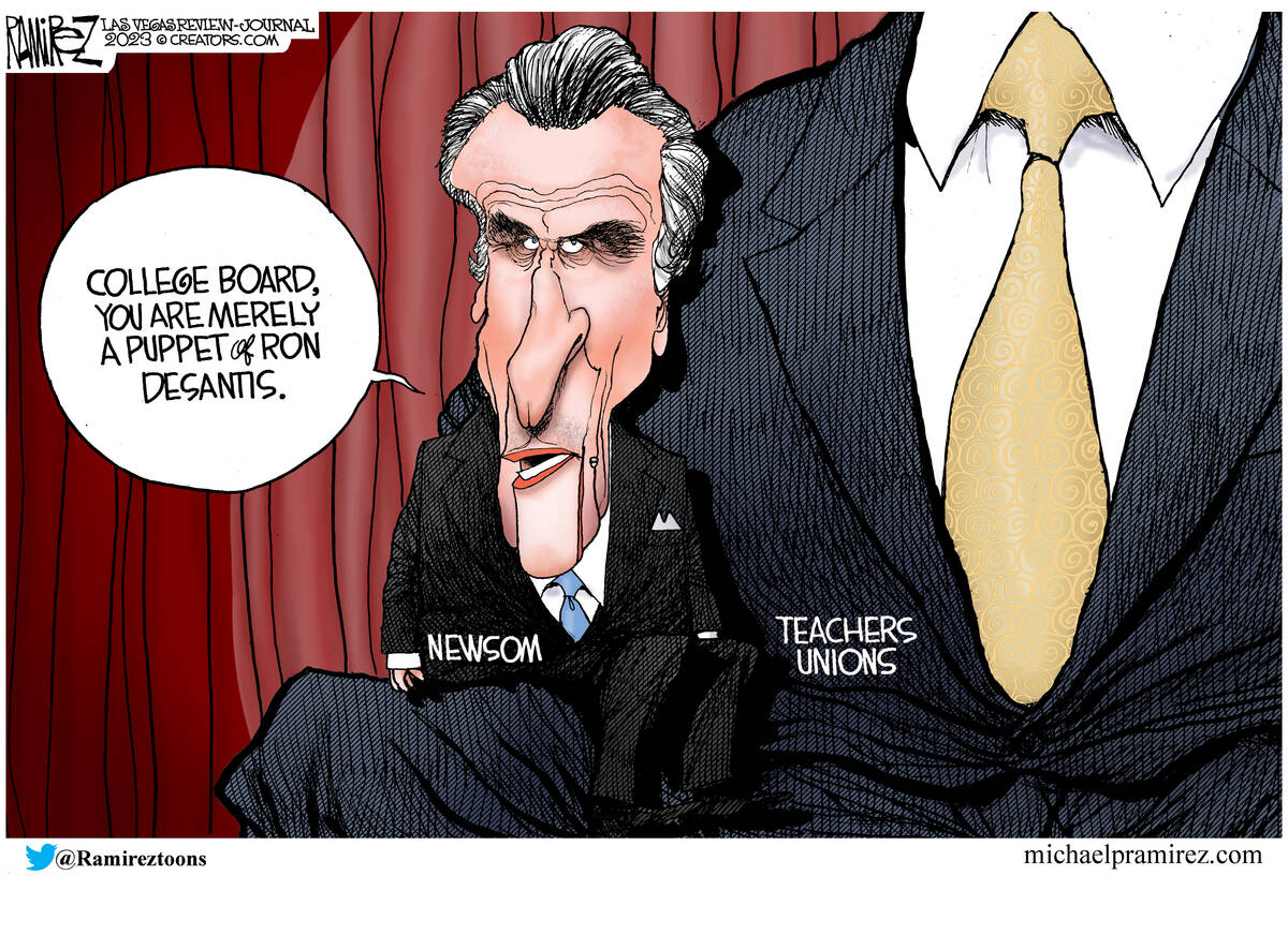 CARTOON: Newsom’s puppet master revealed | Michael Ramirez | Opinion