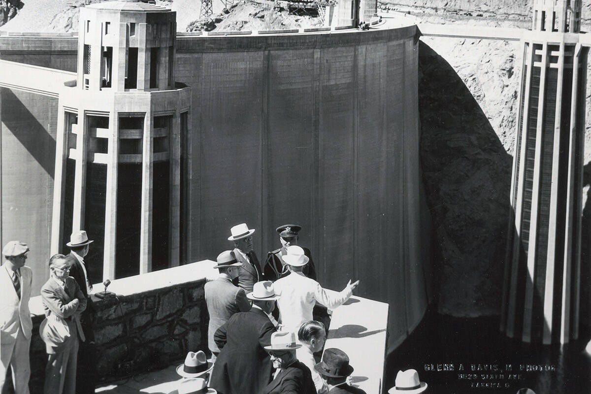 FDR visits Las Vegas, Hoover Dam — PHOTOS | Local Nevada | Local