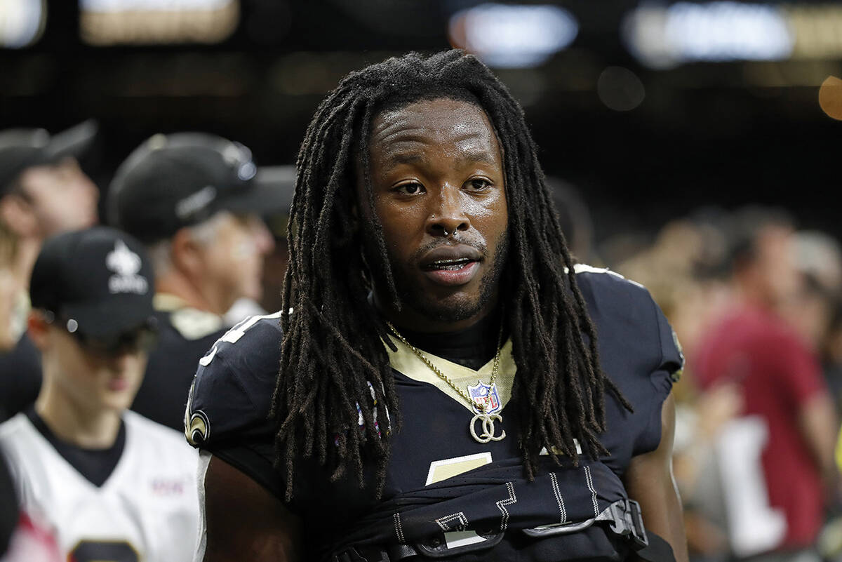 Alvin Kamara indicted in connection with Las Vegas Strip brawl | Courts ...