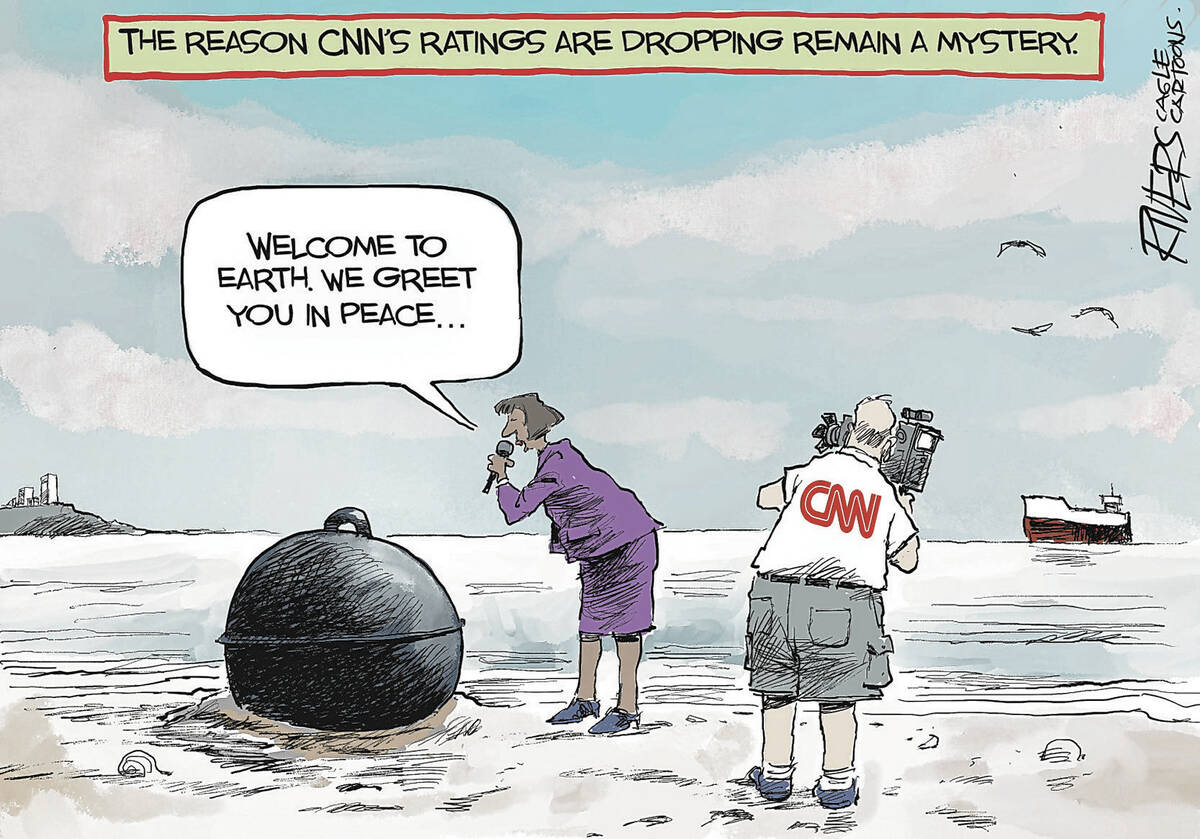 Why CNN’s ratings are plummeting | CARTOONS | Drawing Board | Opinion