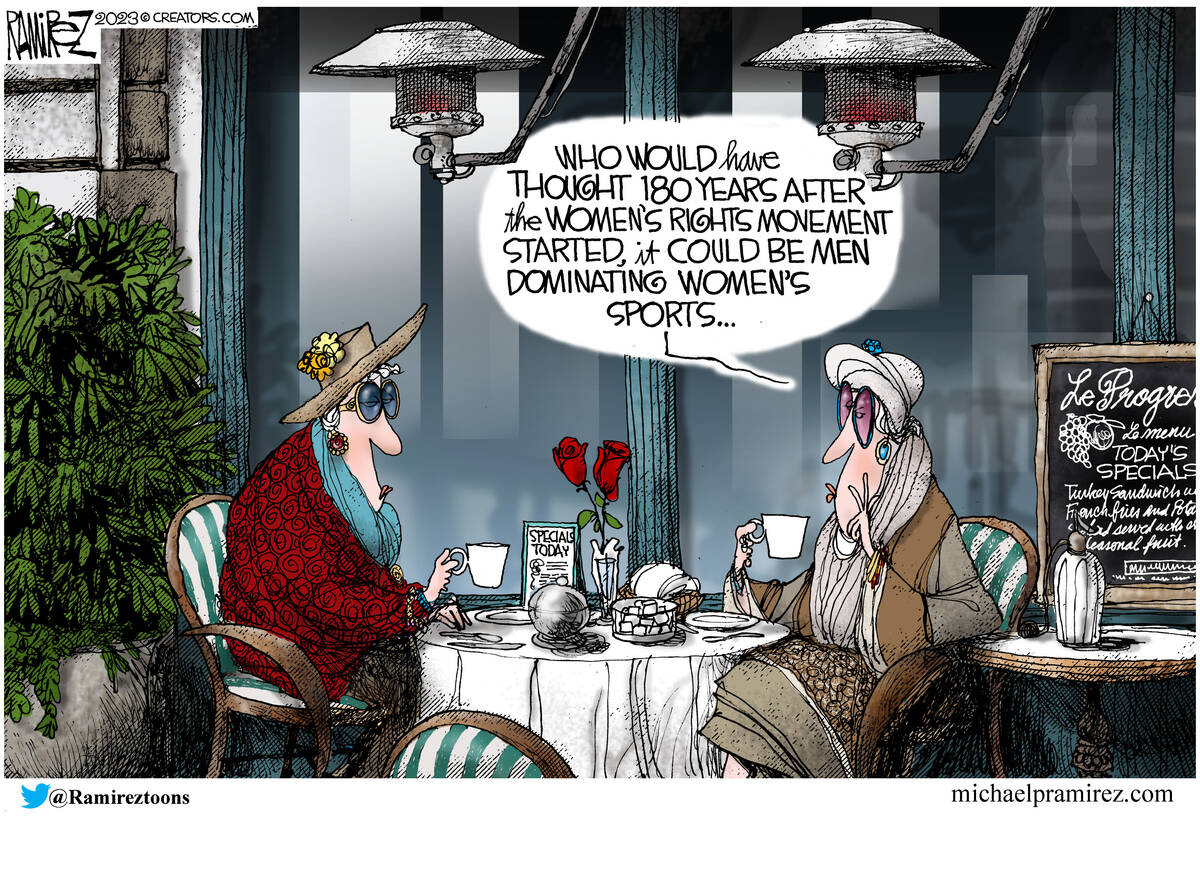 CARTOON: The women’s rights movement has come to this | Michael Ramirez ...
