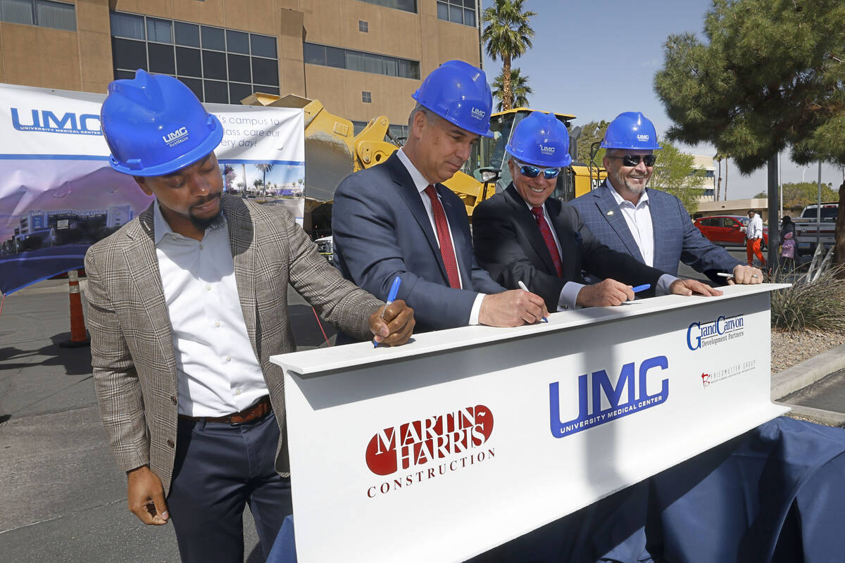 University Medical Center in Las Vegas launches a three-year, $55 ...