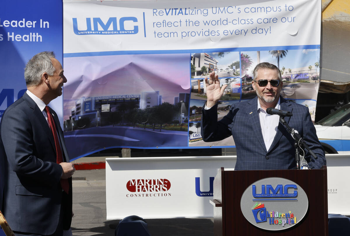 University Medical Center in Las Vegas launches a three-year, $55 ...
