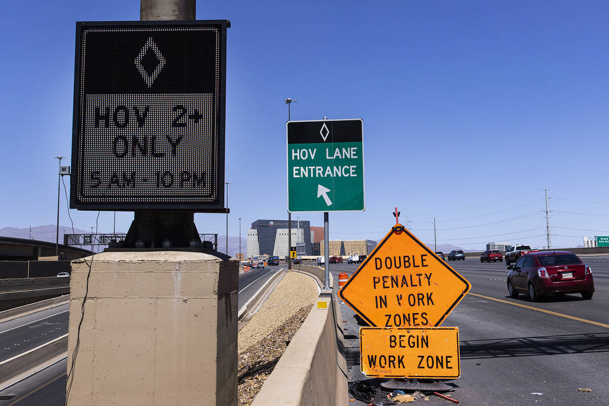 HOV lanes will be open to all drivers for longer, thanks to NDOT vote ...