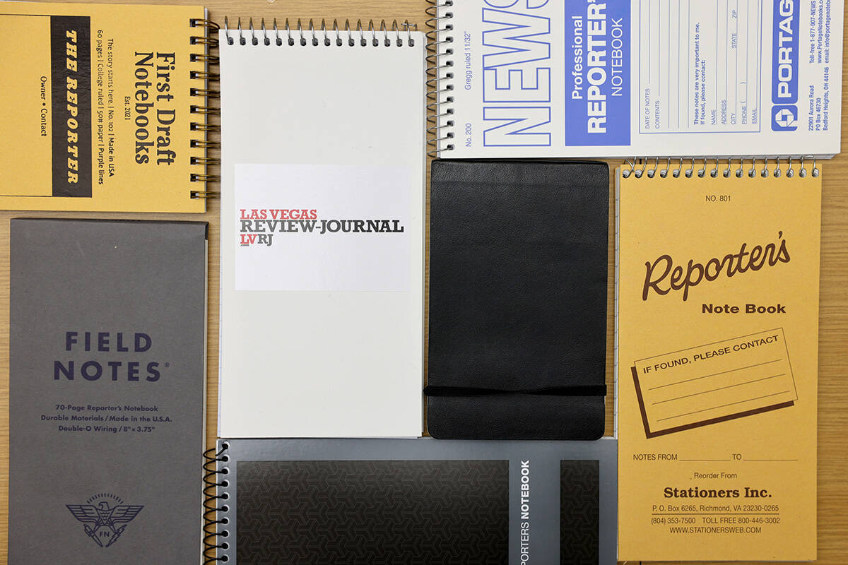 A guide to reporter’s notebooks: A journalist talks tools of the trade ...