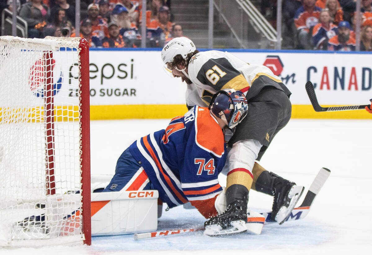 Edmonton Oilers defeat Golden Knights, tie Stanley Cup series | Golden ...