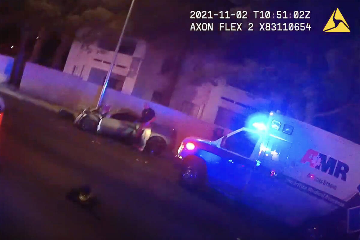 Henry Ruggs crash: Bodycam video released by Las Vegas police — VIDEO | Crime