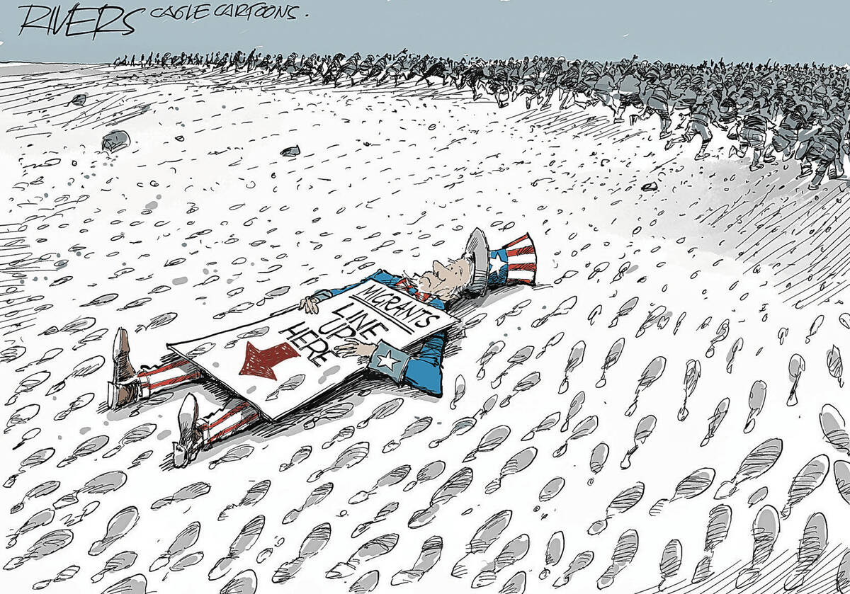 How Uncle Sam really feels about illegal immigration | CARTOONS ...