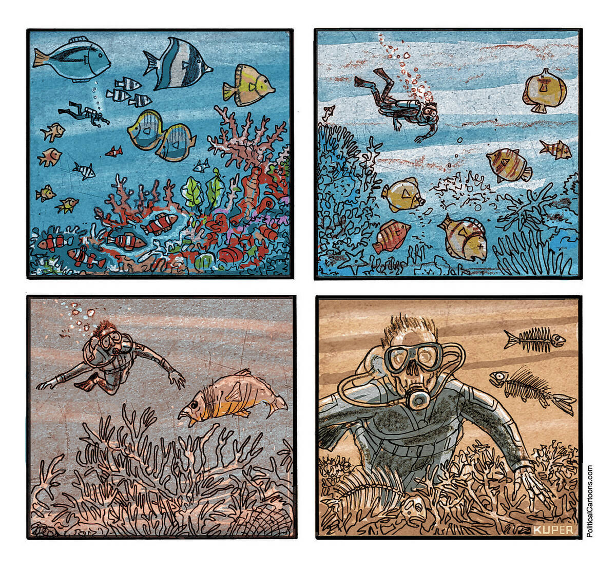 San Francisco hit with a new kind of earthquake | CARTOONS | Drawing ...