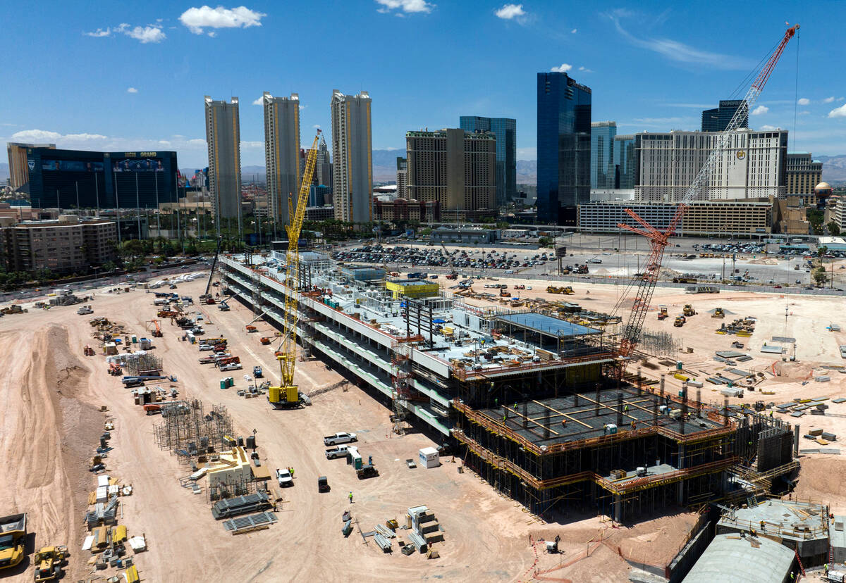 Formula One Las Vegas paddock a mix of race team, luxury fan spaces ...
