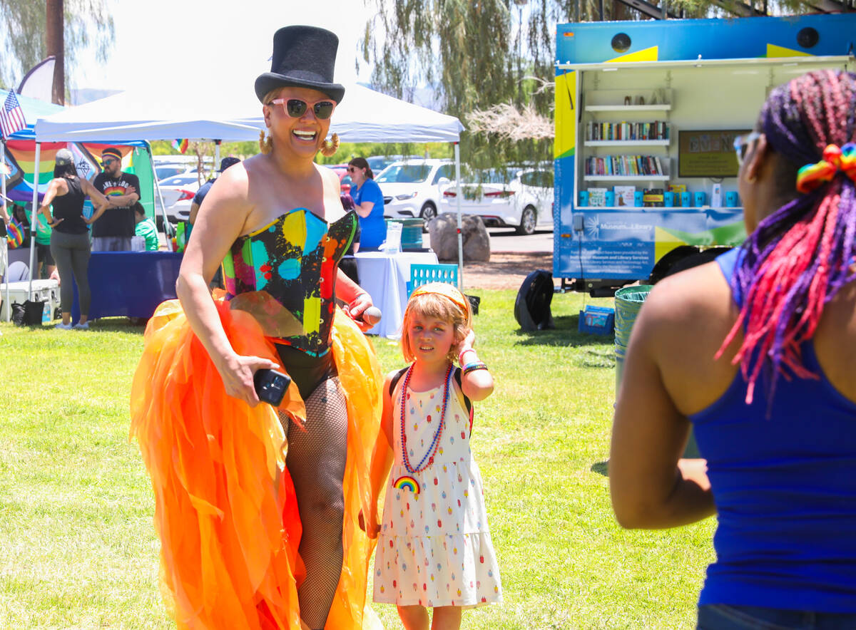 Henderson Pride Fest takes place at Sunset Park in Las Vegas ...