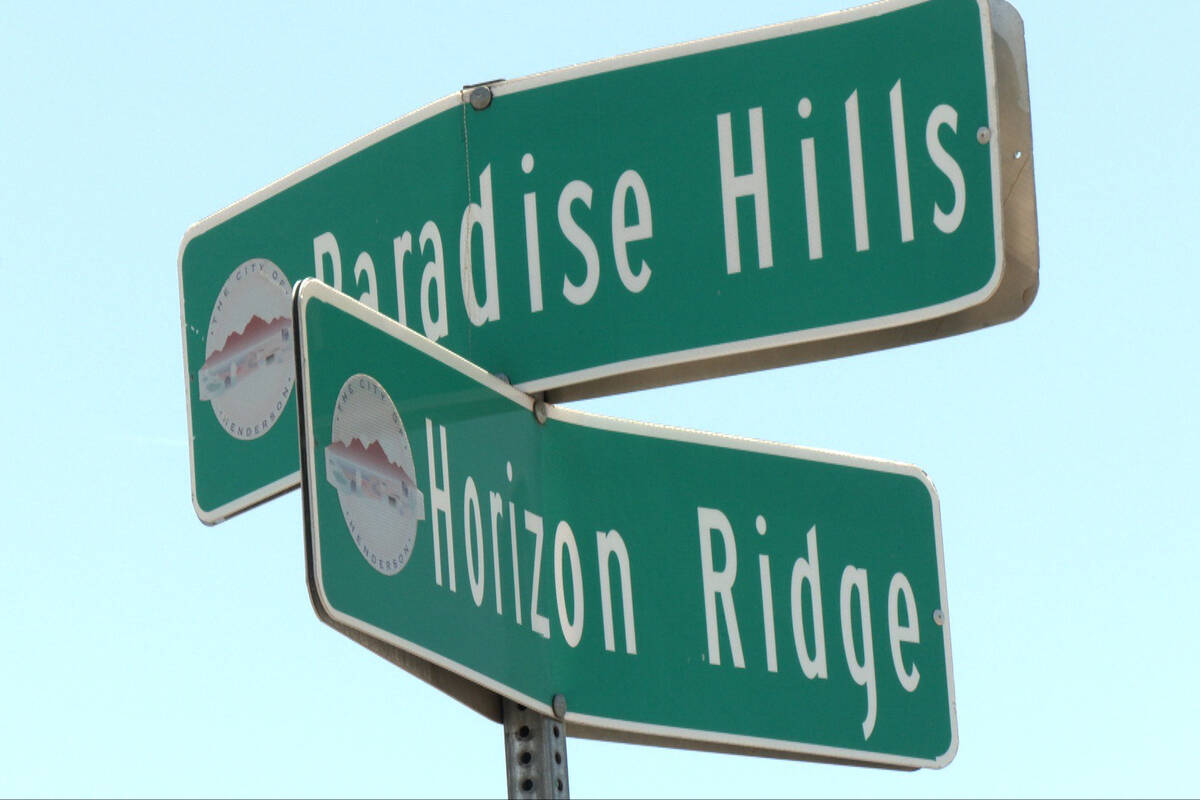 Horizon Ridge Parkway in Henderson set for $19.6M repaving project ...