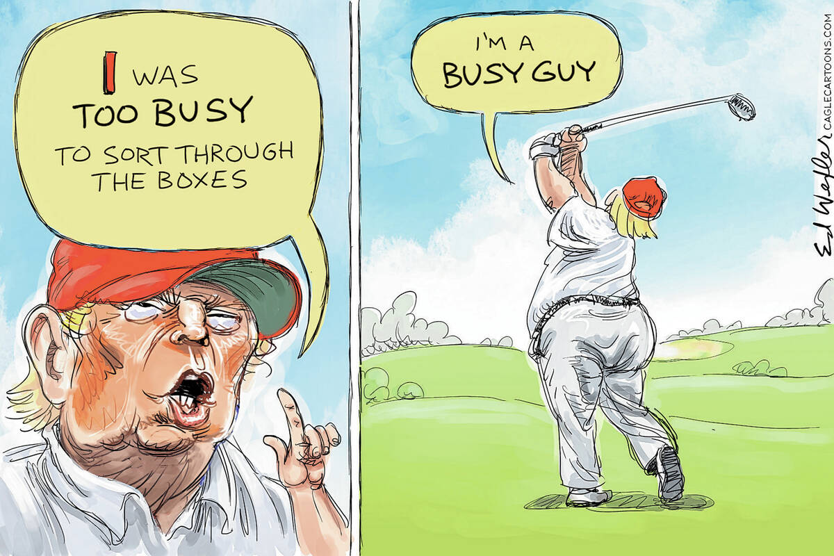 Why Trump was too busy to sort his boxes | CARTOONS | Drawing Board ...