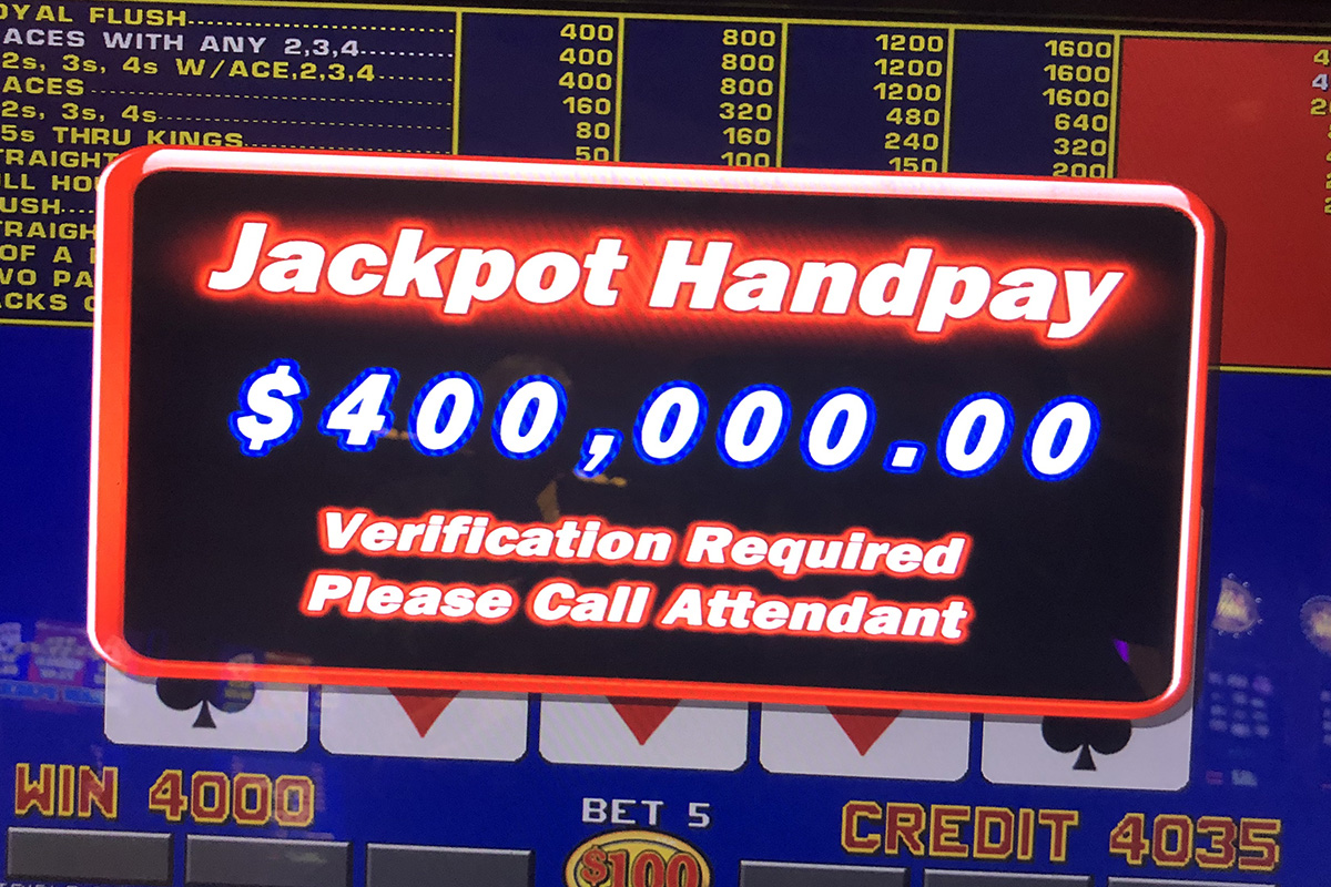 $1 million in video poker jackpots won by player at Caesars Palace in ...