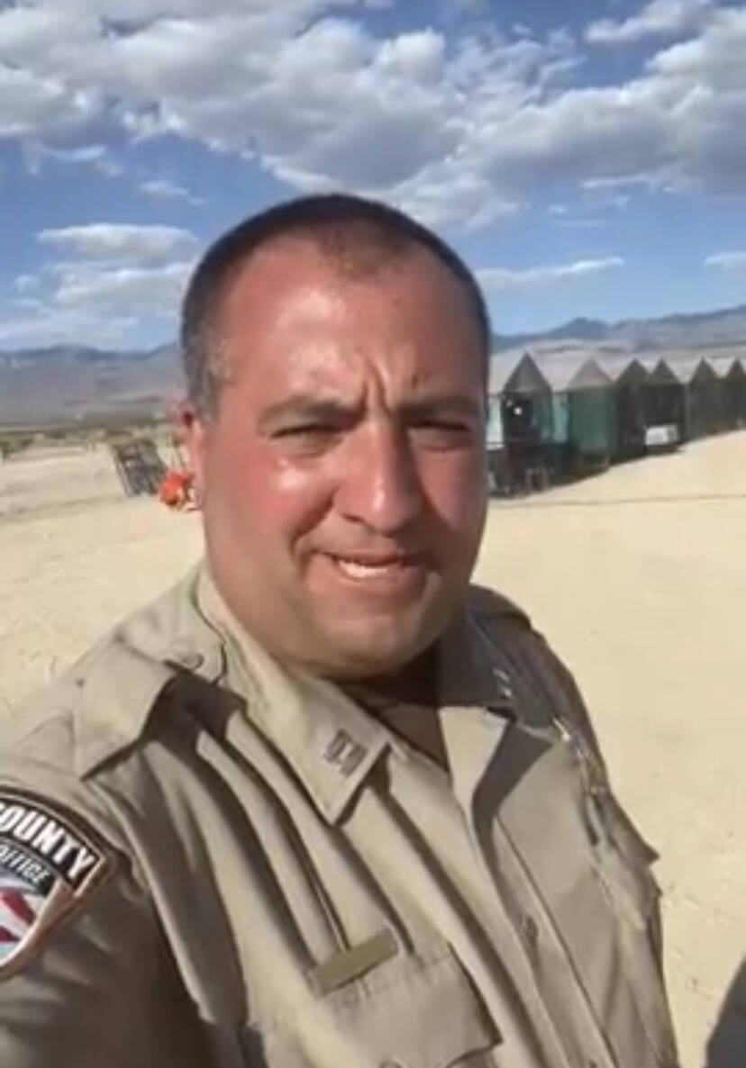 David Boruchowitz, Nye County sheriff’s captain, placed on leave ...
