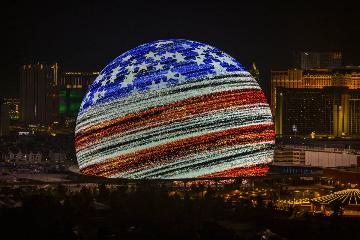 The Sphere in Las Vegas has 20 video shows, with more to come | Kats ...