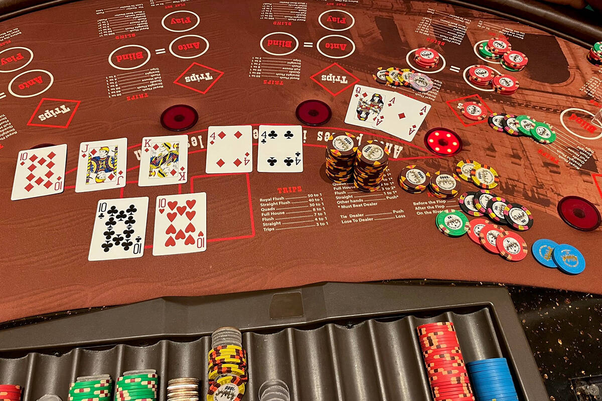 $242,467 Ultimate Texas Hold’em poker jackpot hits at Caesars Palace in ...