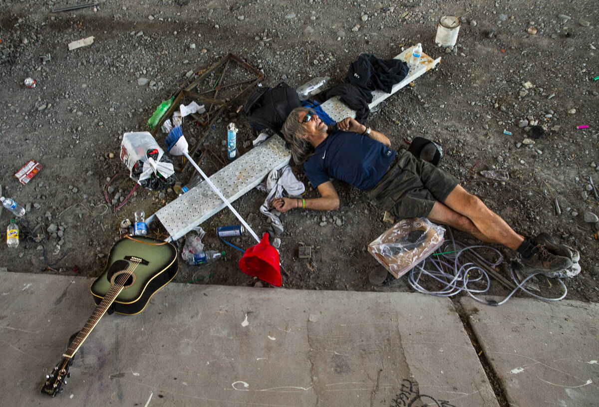 Las Vegas homeless population jumps from 2022 | Local Las Vegas | Local