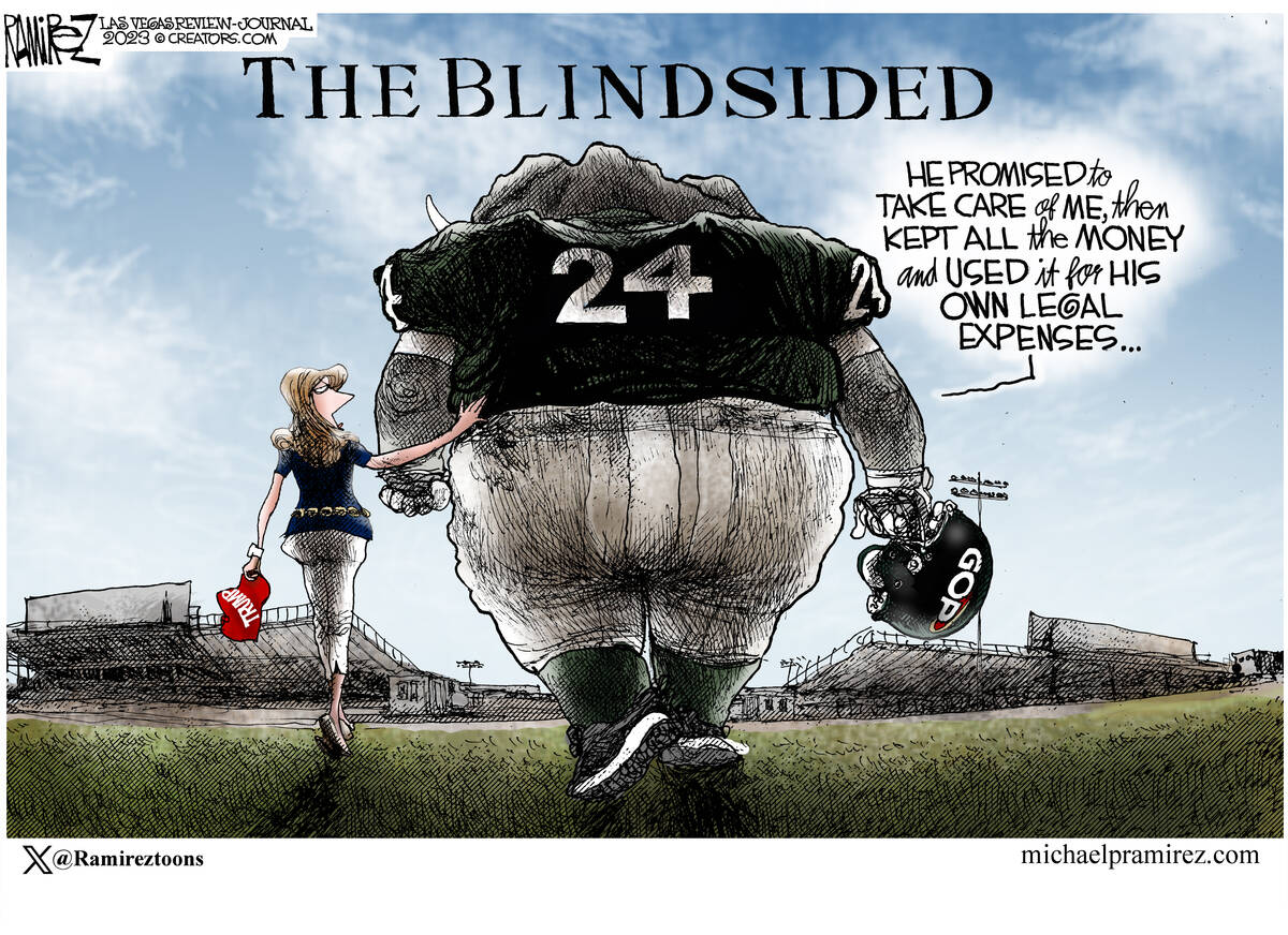 Bottomless pit | CARTOON | Michael Ramirez | Opinion