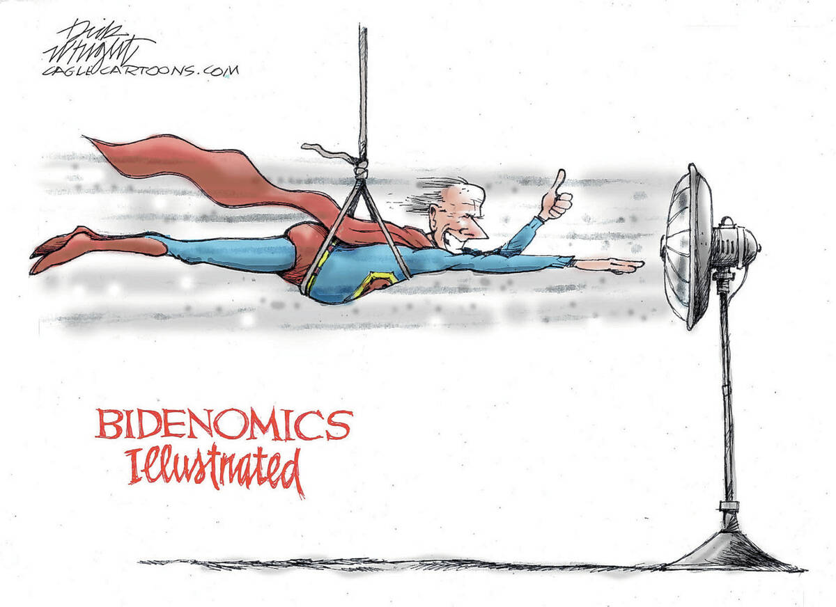 The hidden secret behind Bidenomics | CARTOONS | Drawing Board | Opinion