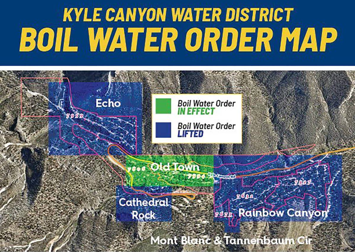 Repairing Old Town water system on Mount Charleston will take months ...