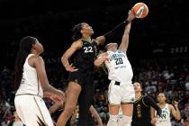 A’ja Wilson wins second WNBA Defensive Player of the Year award | Aces ...