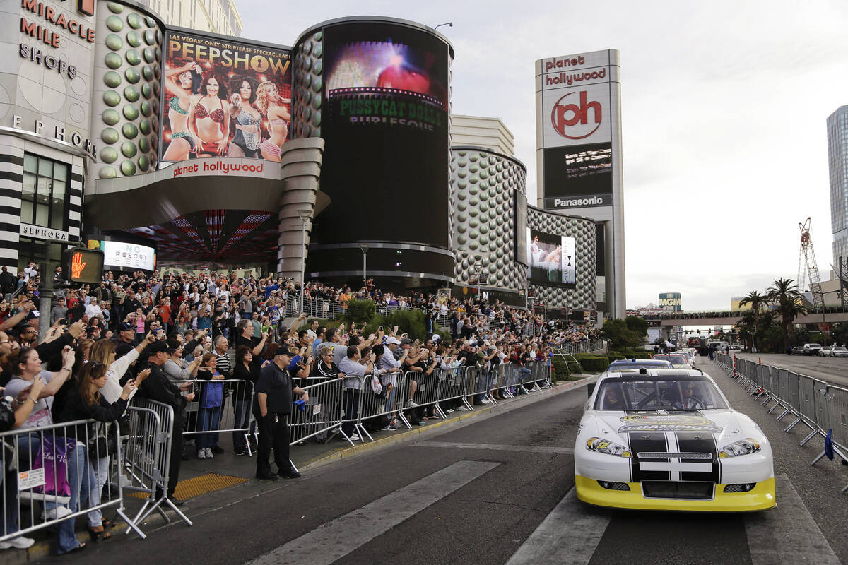 NASCAR on the Las Vegas Strip: Decade of smokeshows preceded F1 | The ...