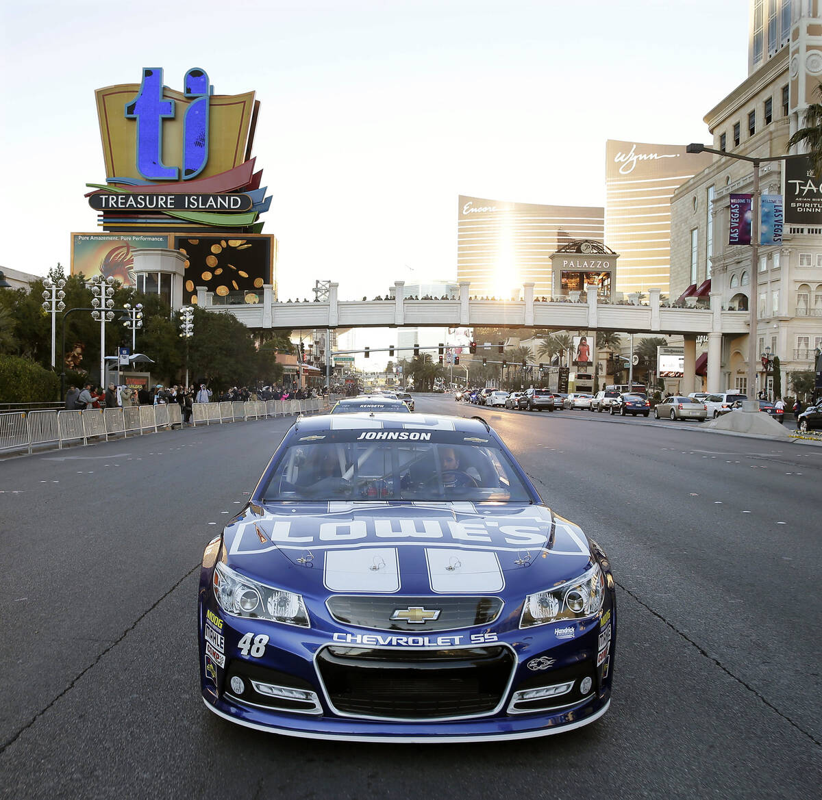 NASCAR on the Las Vegas Strip: Decade of smokeshows preceded F1 | The ...