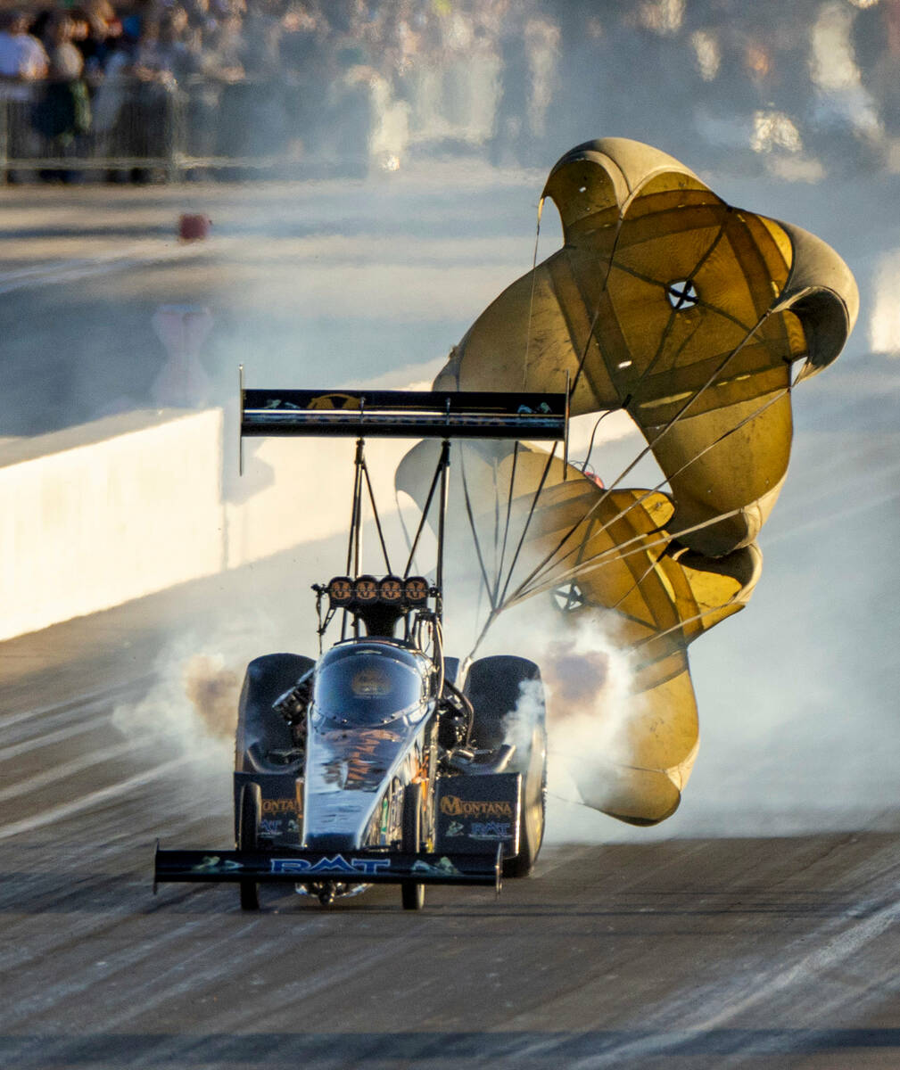 Bob Tasca III sets NHRA Funny Car speed record at Las Vegas | NHRA ...