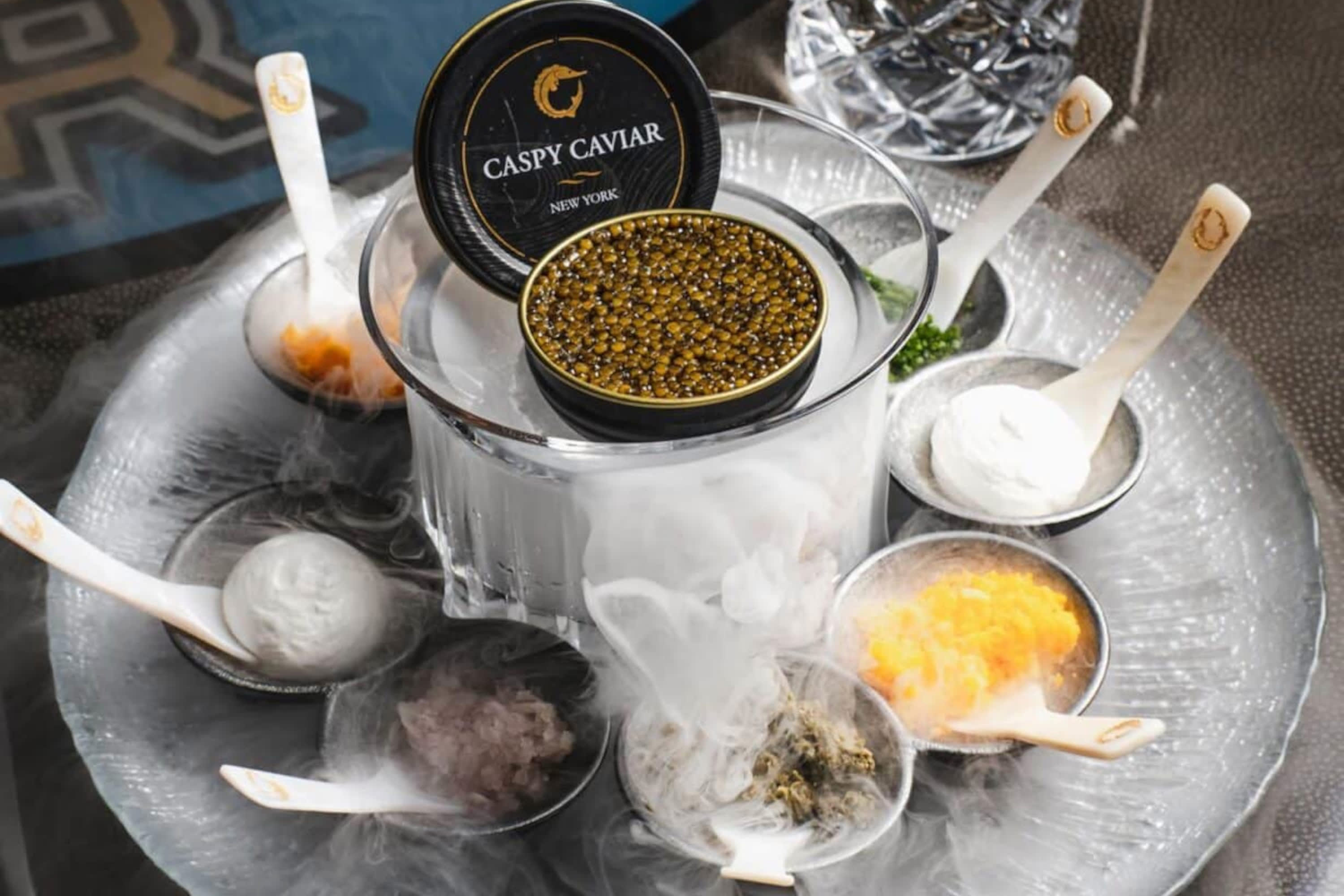 Caviar Bar on Las Vegas Strip reopens as Aqua Seafood | Dining Out ...