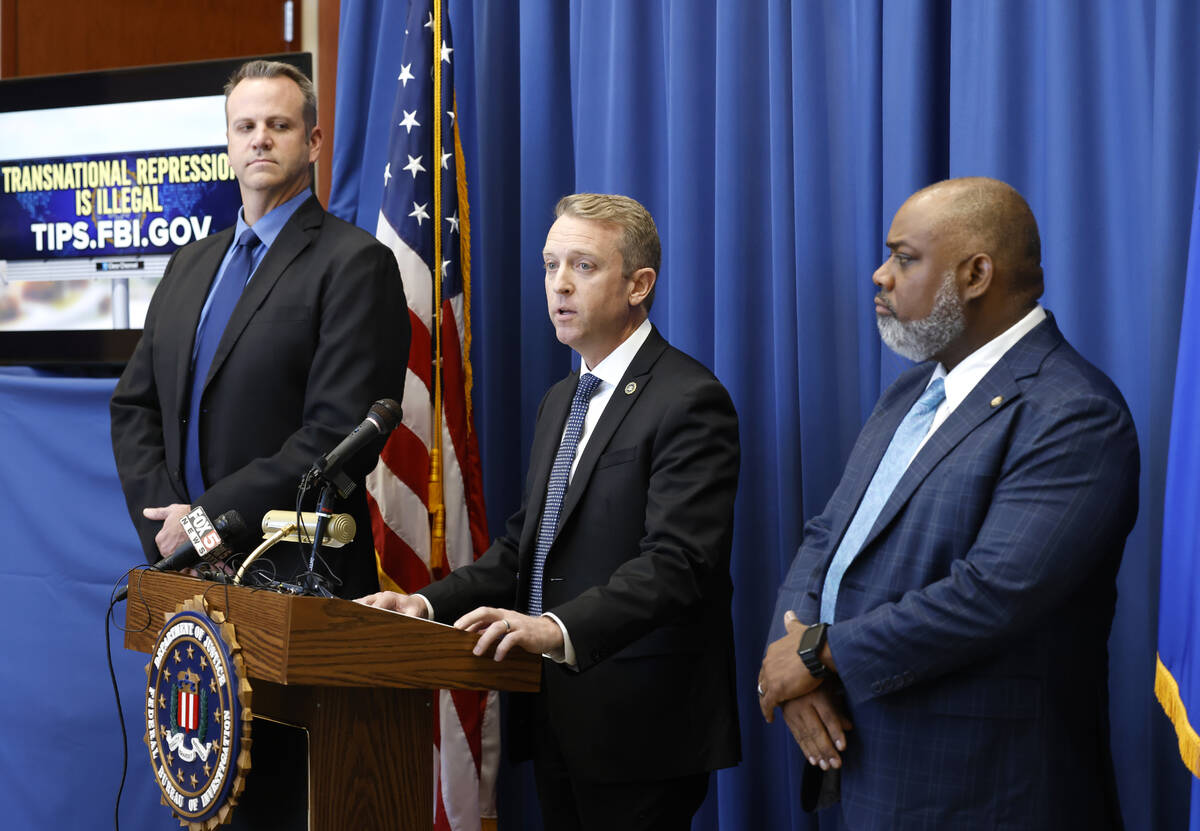 Las Vegas billboards warn of transnational repression, FBI says | Crime